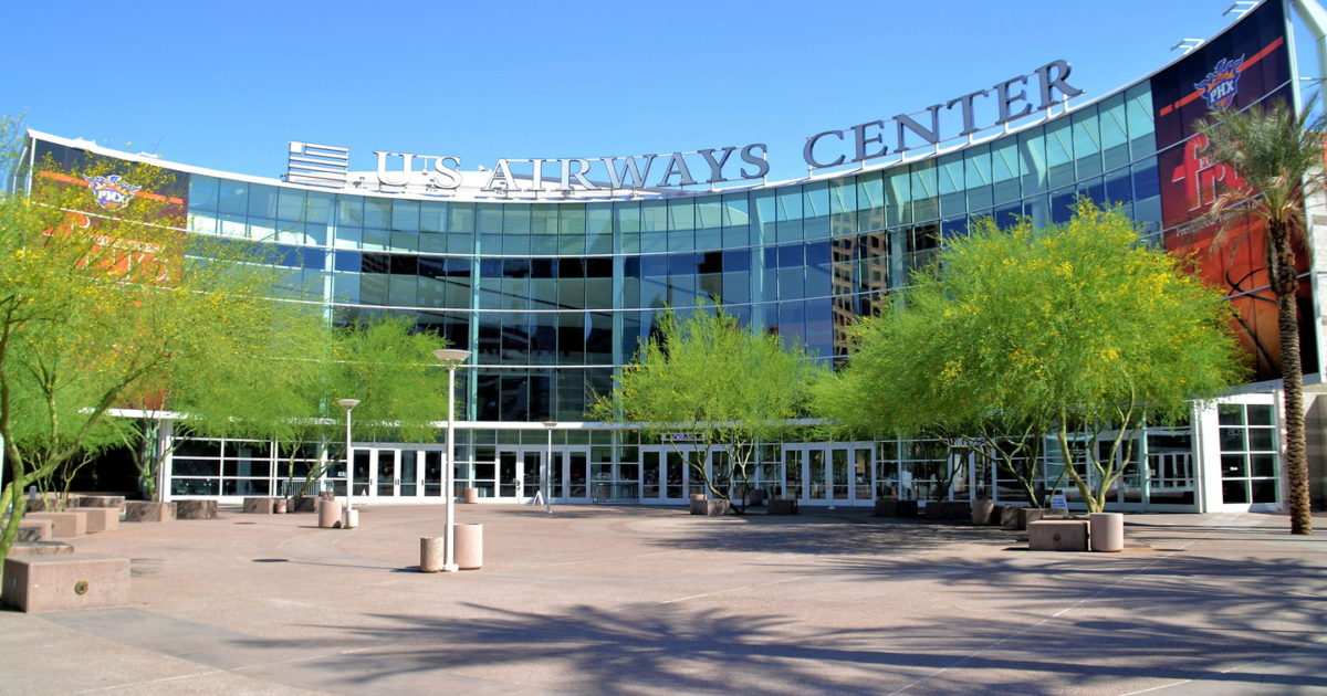 Downtown Basketball Arena in Phoenix, Arizona - Encircle Photos