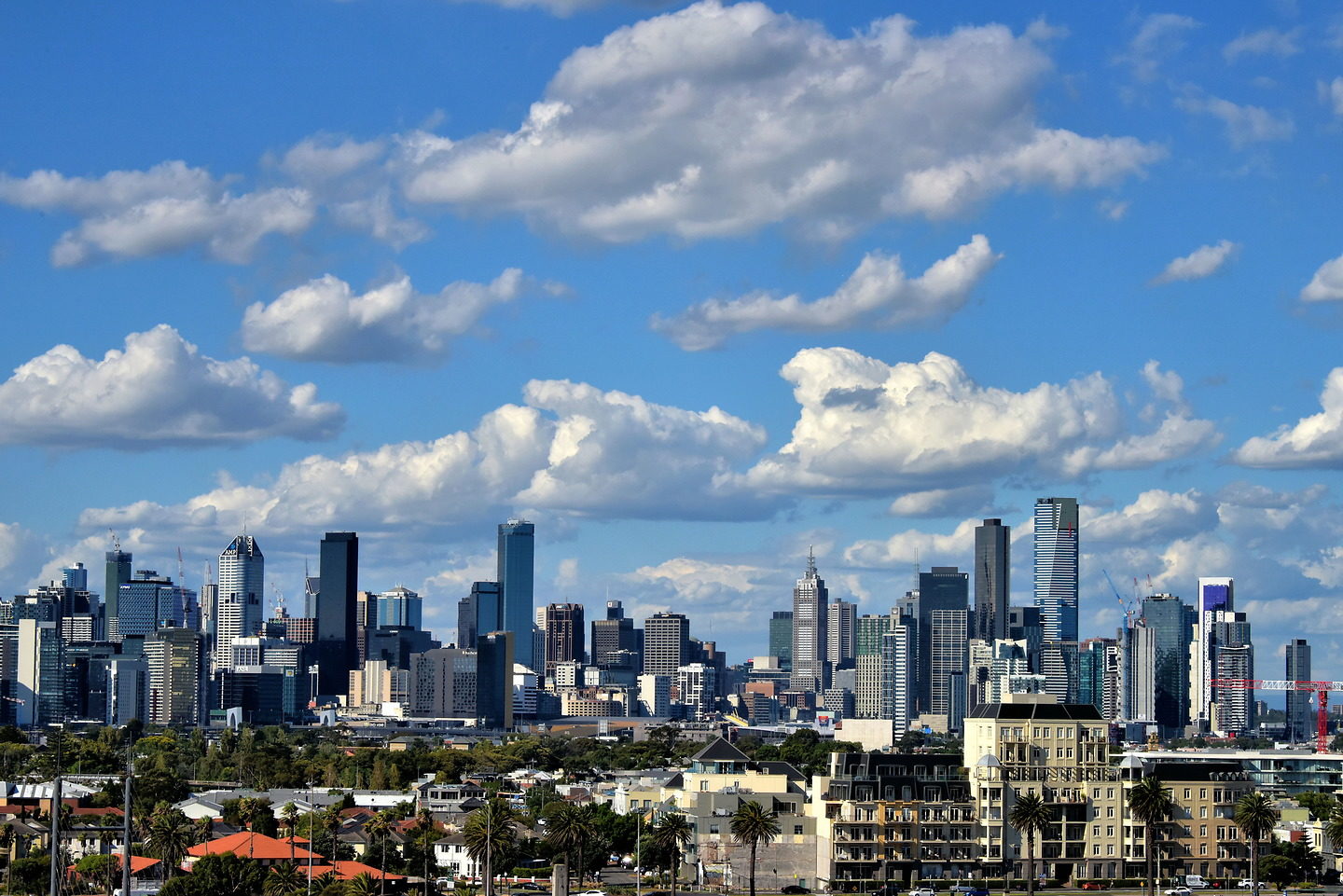 Skyline of Melbourne, Australia - Encircle Photos