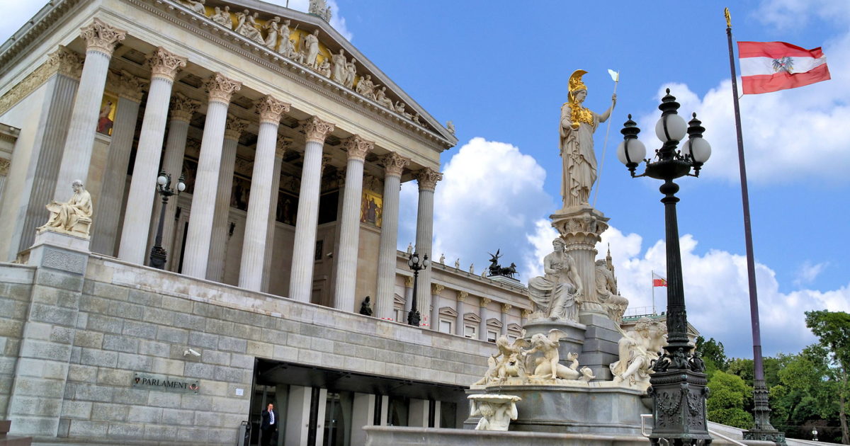 Austrian Parliament Building in Vienna, Austria - Encircle Photos