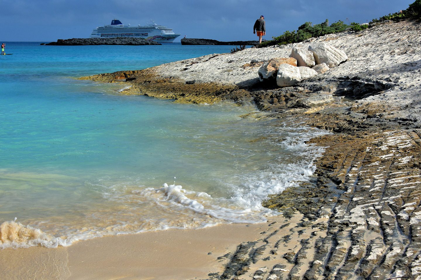 Geological Evolution of Shoreline at Great Stirrup Cay, Bahamas ...
