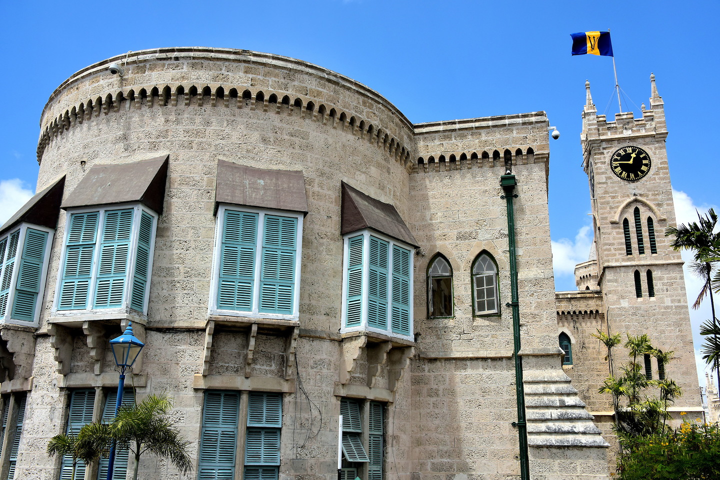 West Wing of Parliament Buildings in Bridgetown, Barbados - Encircle Photos