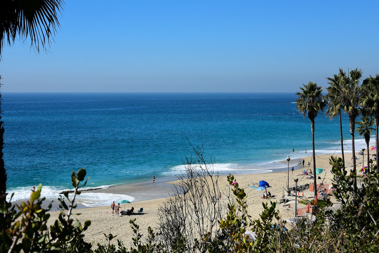 Sand and Waves on Aliso Beach in Laguna Beach, California - Encircle Photos