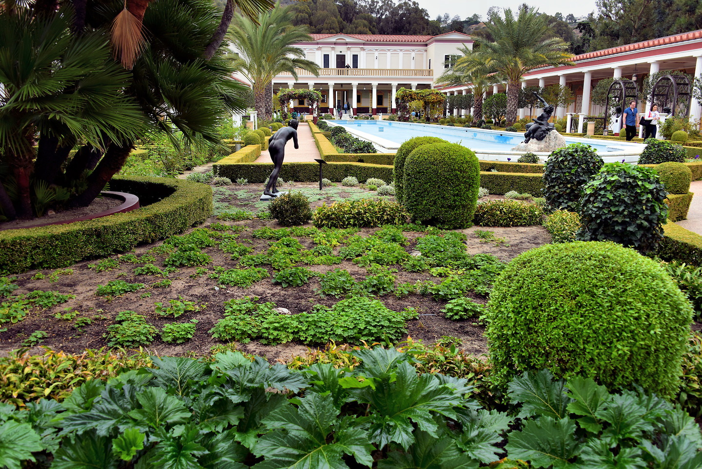Getty Villa Outer Peristyle in Los Angeles, California - Encircle Photos