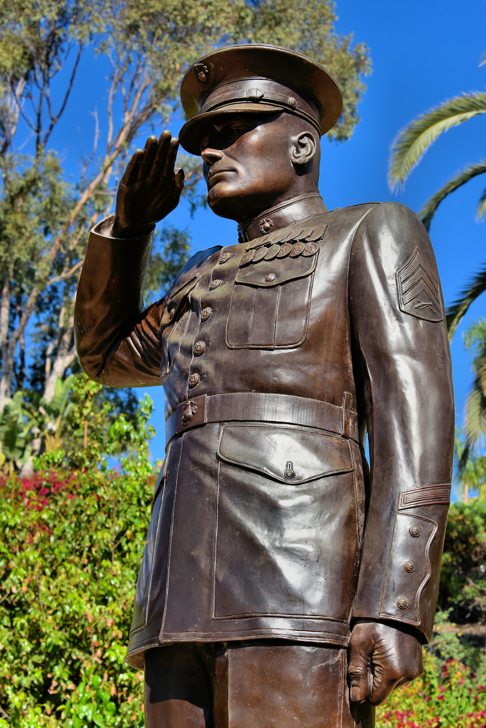 Marine Monument at Park Semper Fi in San Clemente, California ...