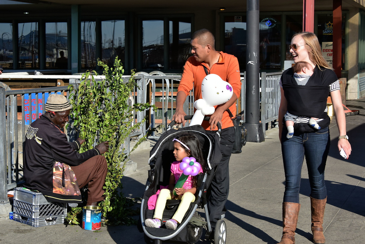 Bushman at Fisherman’s Wharf in San Francisco, California - Encircle Photos