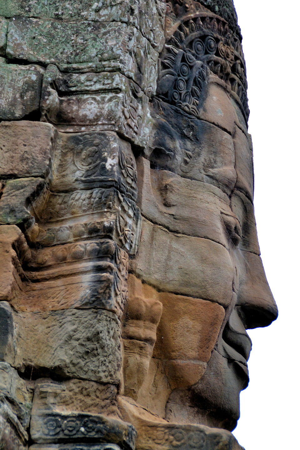 Face Identity at Bayon in Angkor Archaeological Park, Cambodia ...