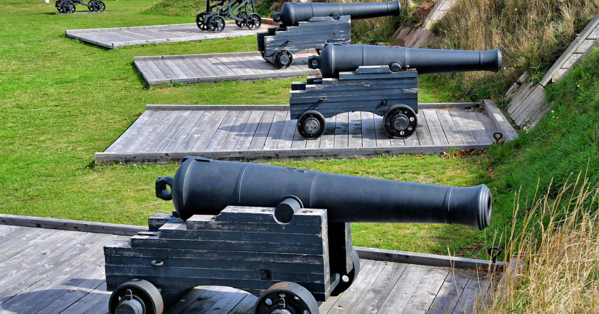 Prince Edward Battery at Victoria Park in Charlottetown, Canada ...