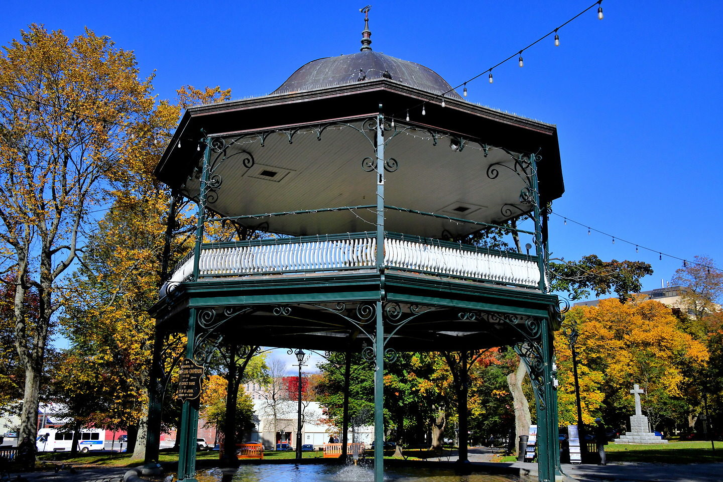 King Edward VII Bandstand at King’s Square in Saint John, Canada ...