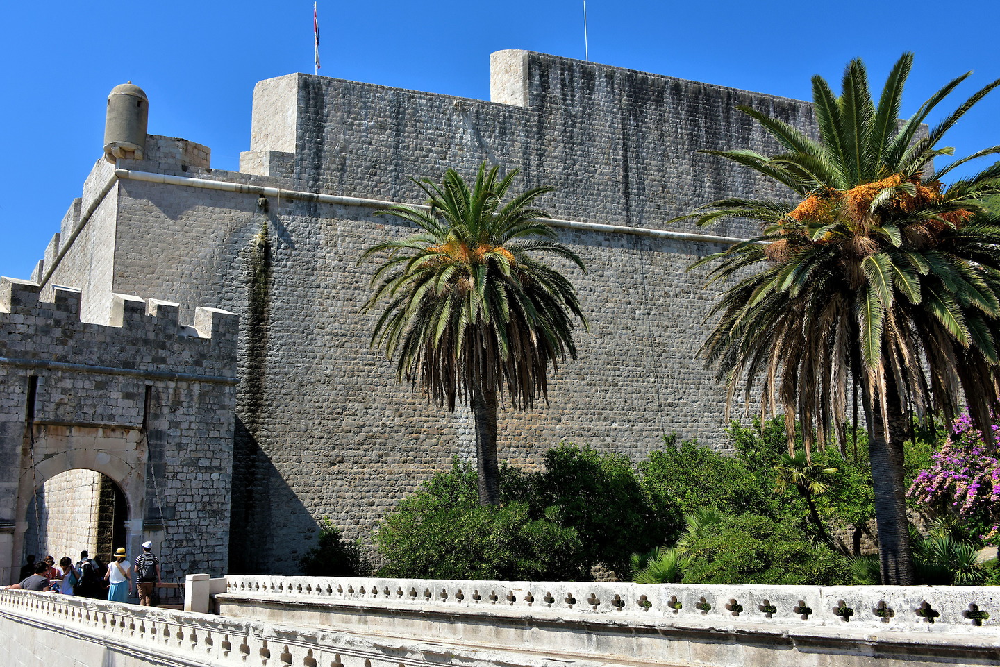 Outer Ploče Gate at Revelin Fortress in Dubrovnik, Croatia - Encircle ...