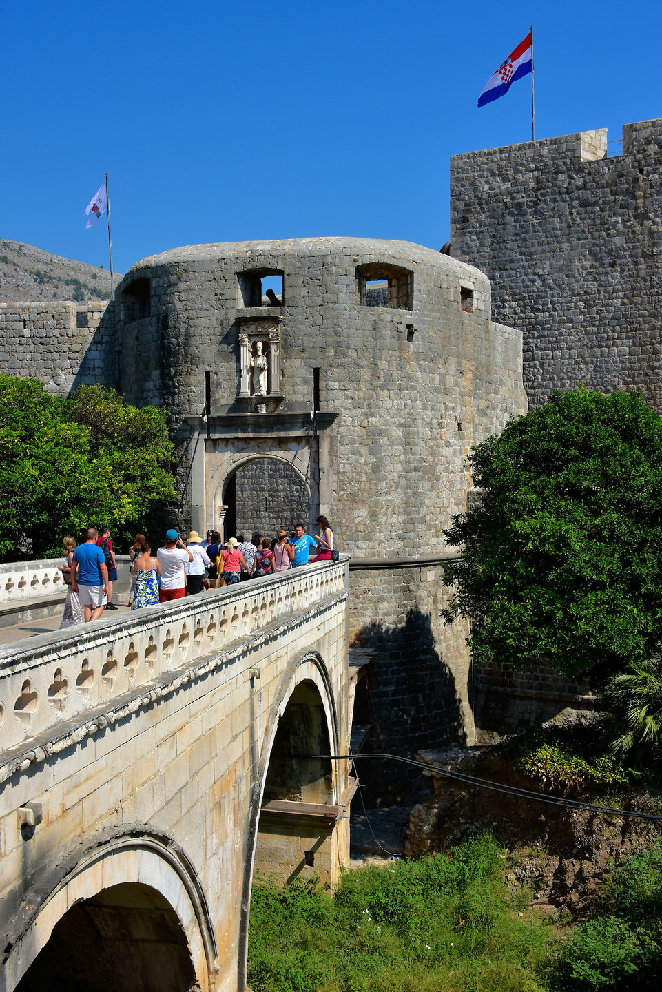 Pile Gate West Entry into Dubrovnik, Croatia - Encircle Photos
