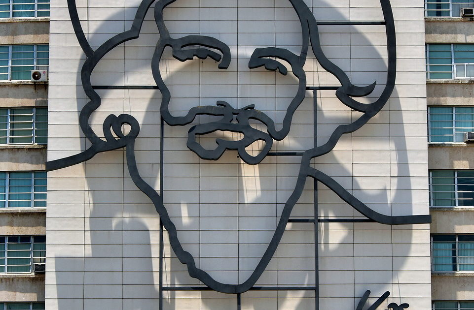 Camilo Cienfuegos Sculpture at Revolution Square in Havana, Cuba ...