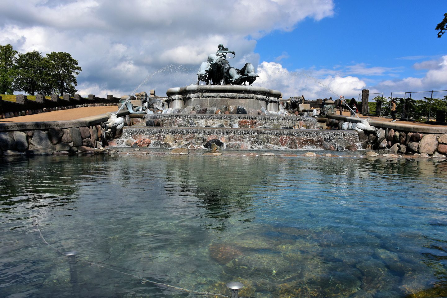 Gefion Water Fountain in Copenhagen, Denmark - Encircle Photos