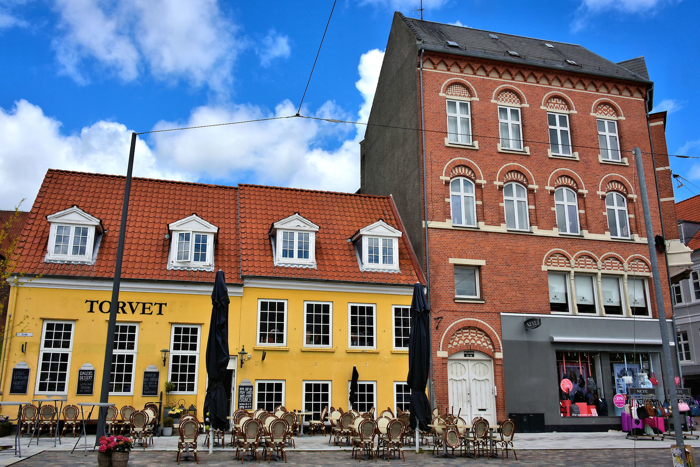 Torvet Town Square in Svendborg, Denmark - Encircle Photos
