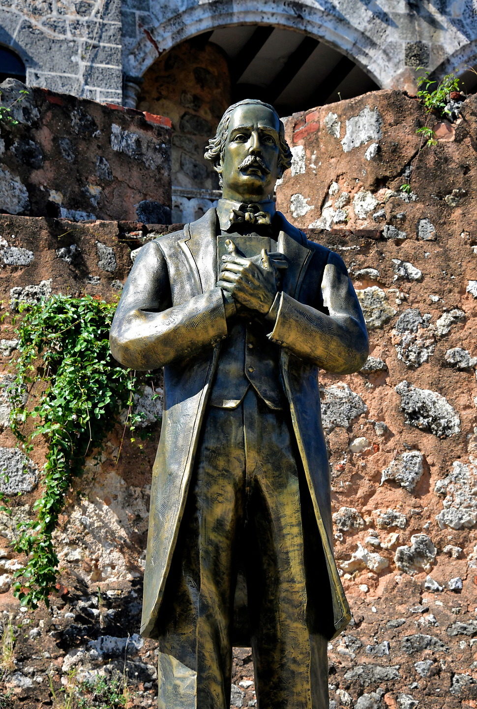 Juan Pablo Duarte Statue at San Diego Fort in Santo Domingo, Dominican ...