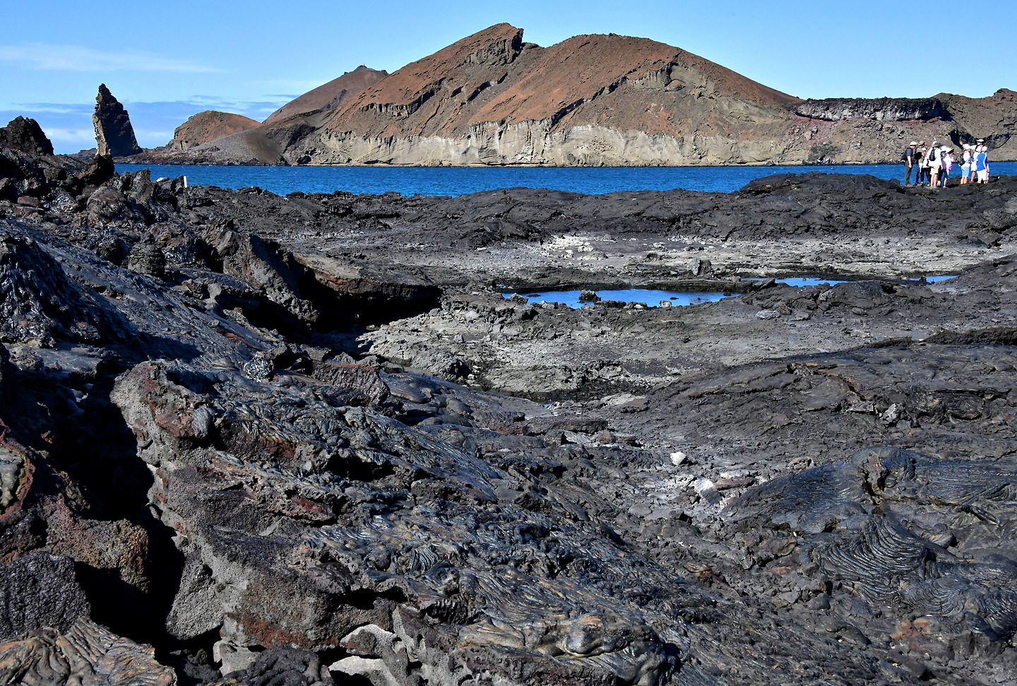 Hiking at Sullivan Bay on Santiago Island in Galápagos, EC - Encircle ...