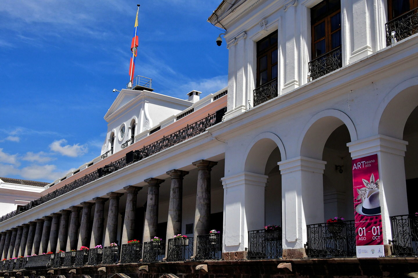 Carondelet Palace at Plaza Grande in Quito, Ecuador - Encircle Photos