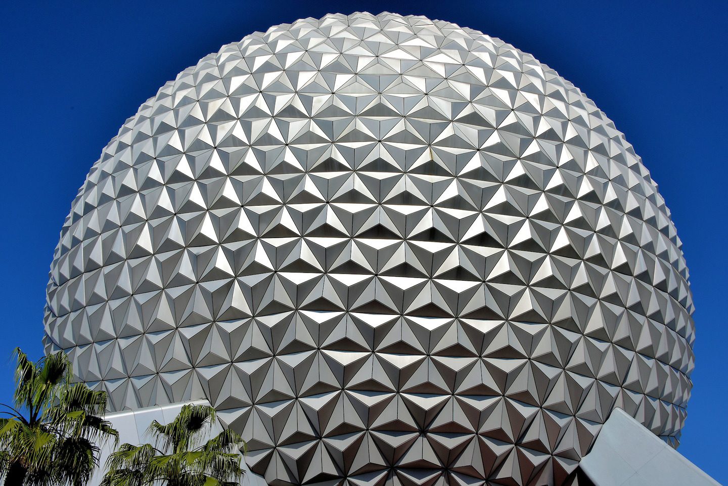 Spaceship Earth Close Up at Epcot in Orlando, Florida - Encircle Photos