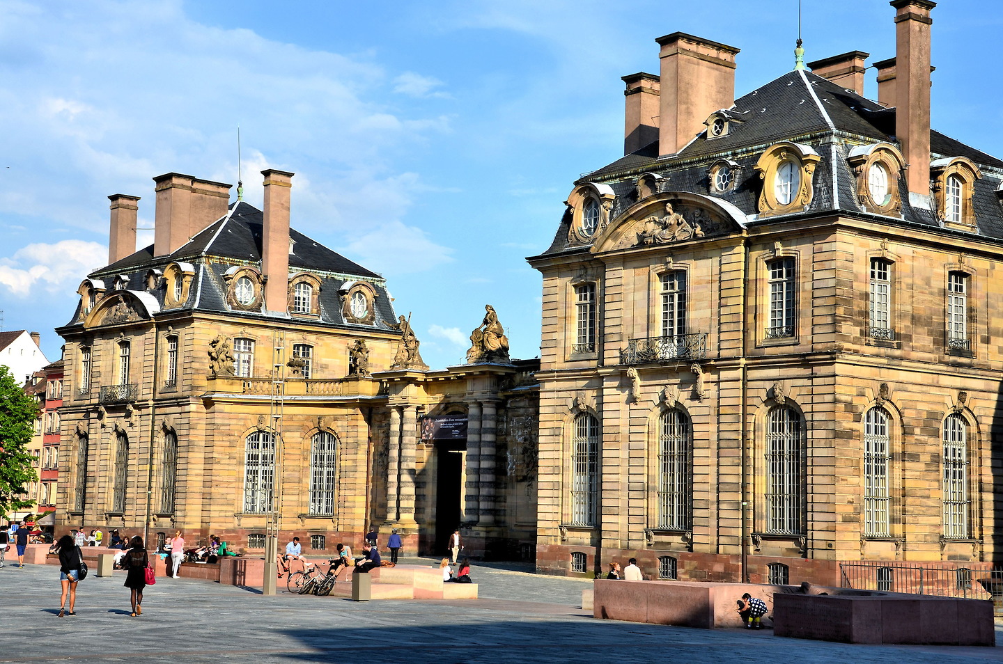 Palais Rohan from Place Du Château in Strasbourg, France - Encircle Photos