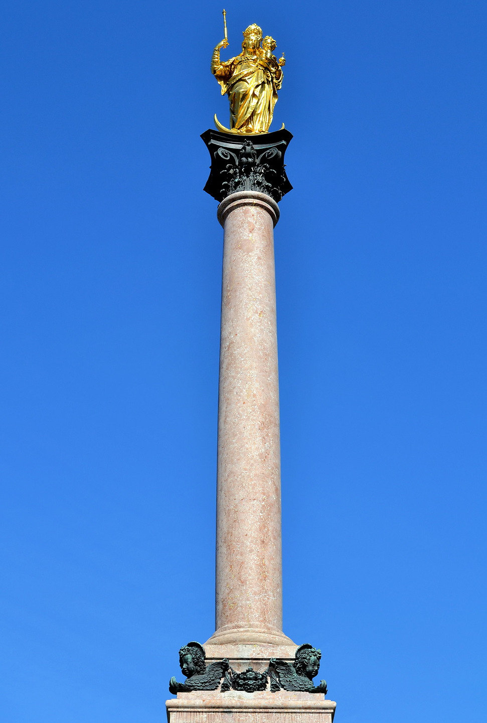 Mary’s Column at Marienplatz in Munich, Germany - Encircle Photos