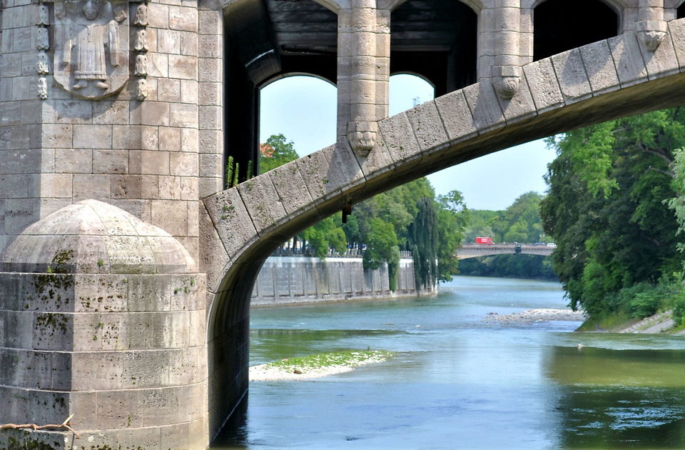Maximilian Bridge in Munich, Germany - Encircle Photos