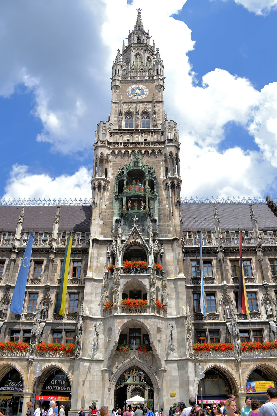 New Town Hall Tower in Munich, Germany - Encircle Photos