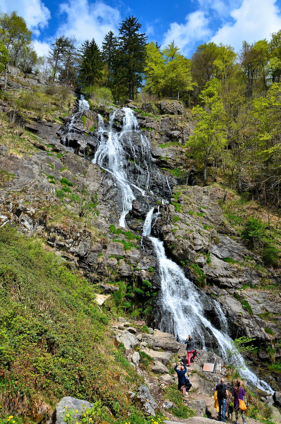 Todtnauer Waterfalls from Hiking Path in Todtnauberg, Germany ...