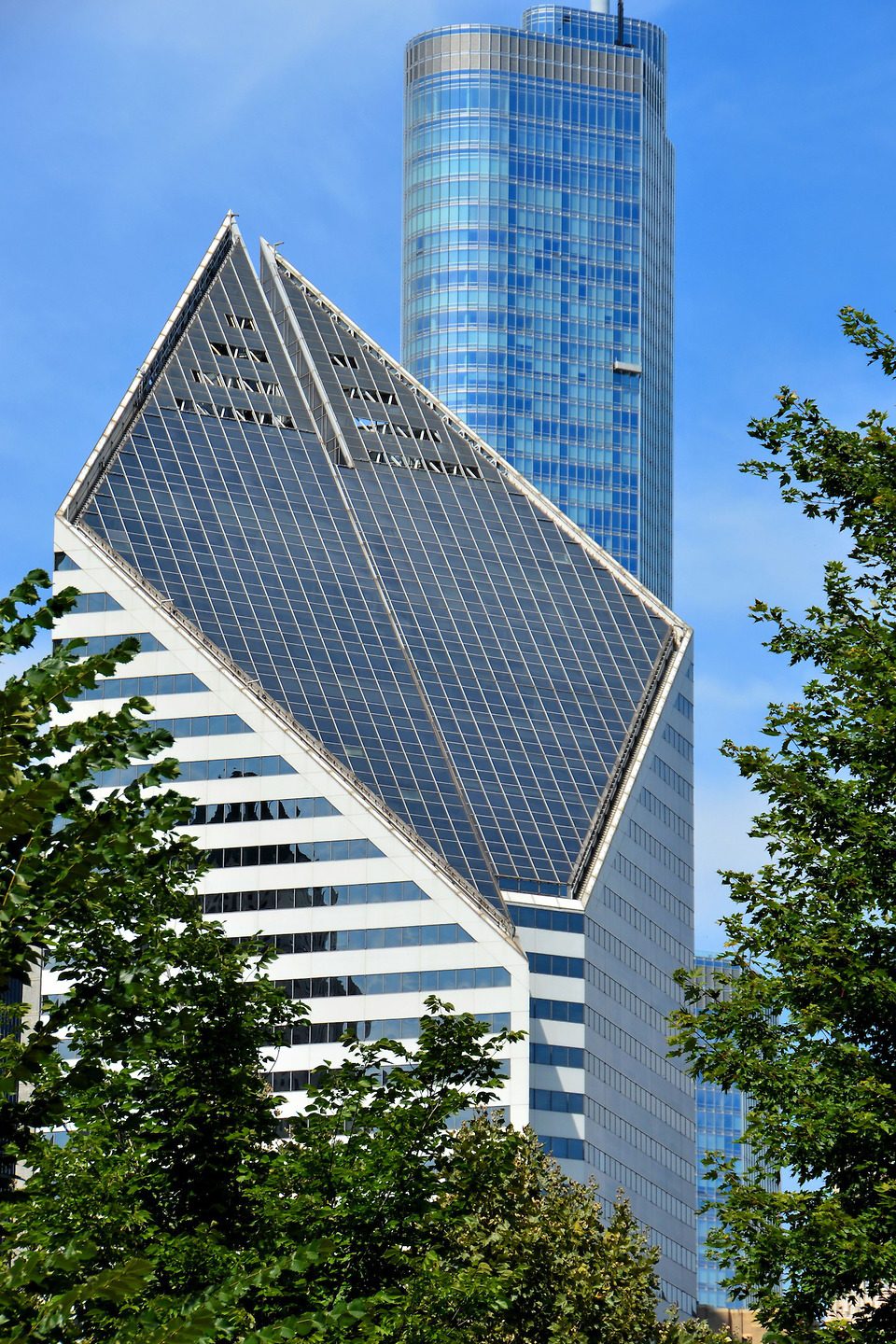 Rhombus Shaped Buildings