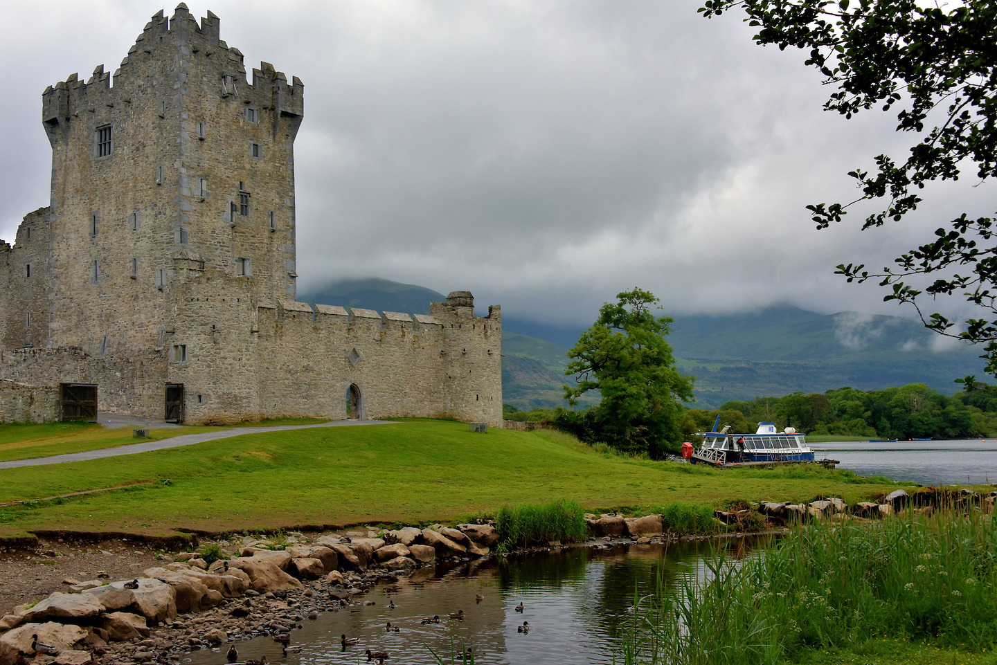 Tower House at Ross Castle in Killarney, Ireland - Encircle Photos