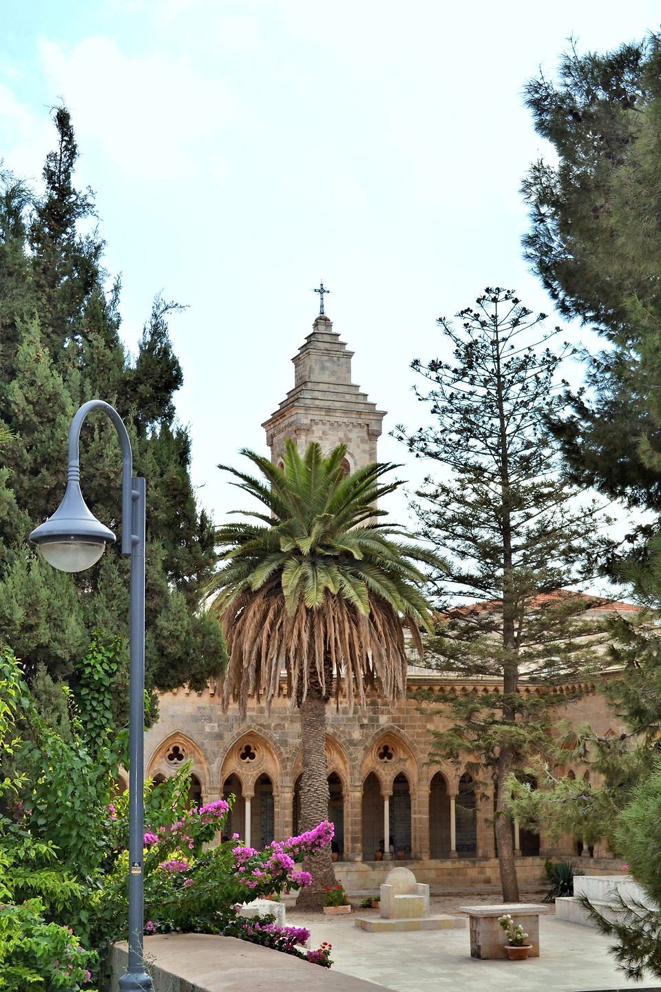 Church of the Pater Noster on Mount of Olives in Jerusalem, Israel ...