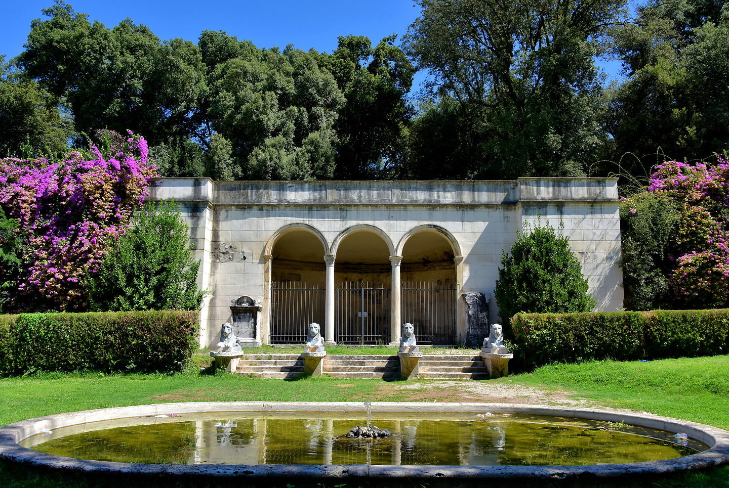 Carlo Bilotti Museum in Villa Borghese Gardens in Rome, Italy ...