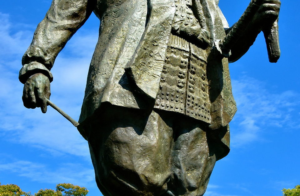 Tokugawa Ieyasu Statue at Sunpu Castle in Shizuoka, Japan - Encircle Photos