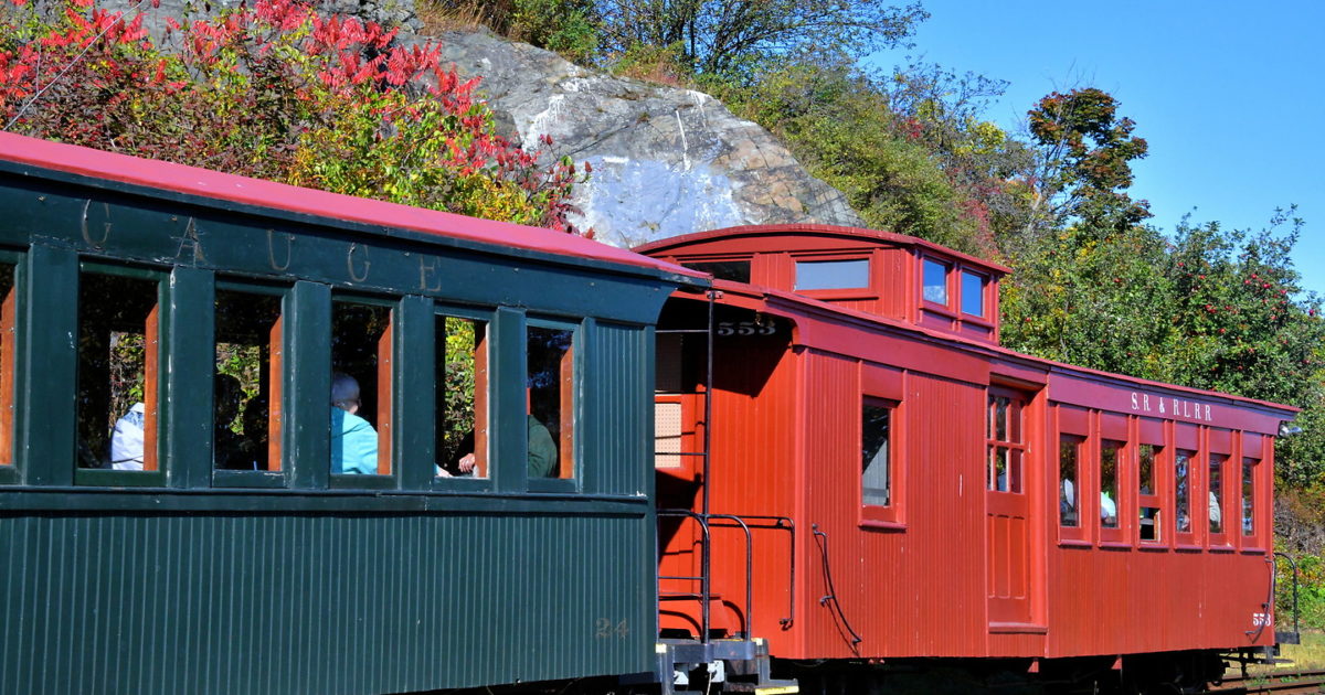 Vintage Train Ride on Eastern Promenade in Portland, Maine - Encircle ...