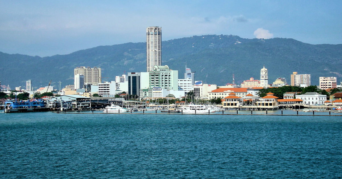 Approaching Penang Port in George Town, Penang, Malaysia - Encircle Photos