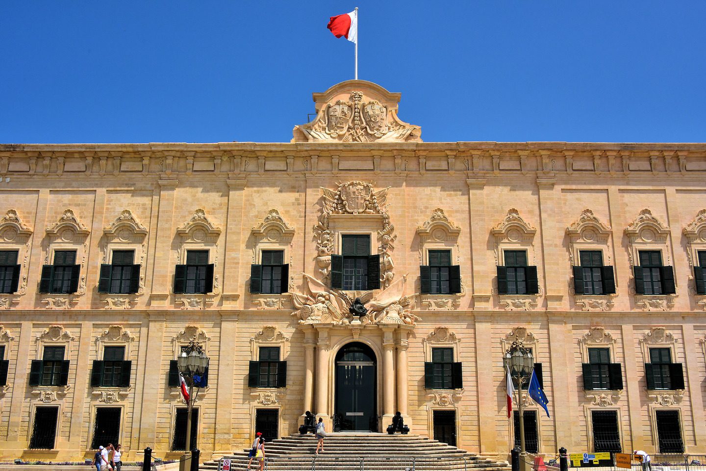 Auberge de Castille in Valletta, Malta - Encircle Photos