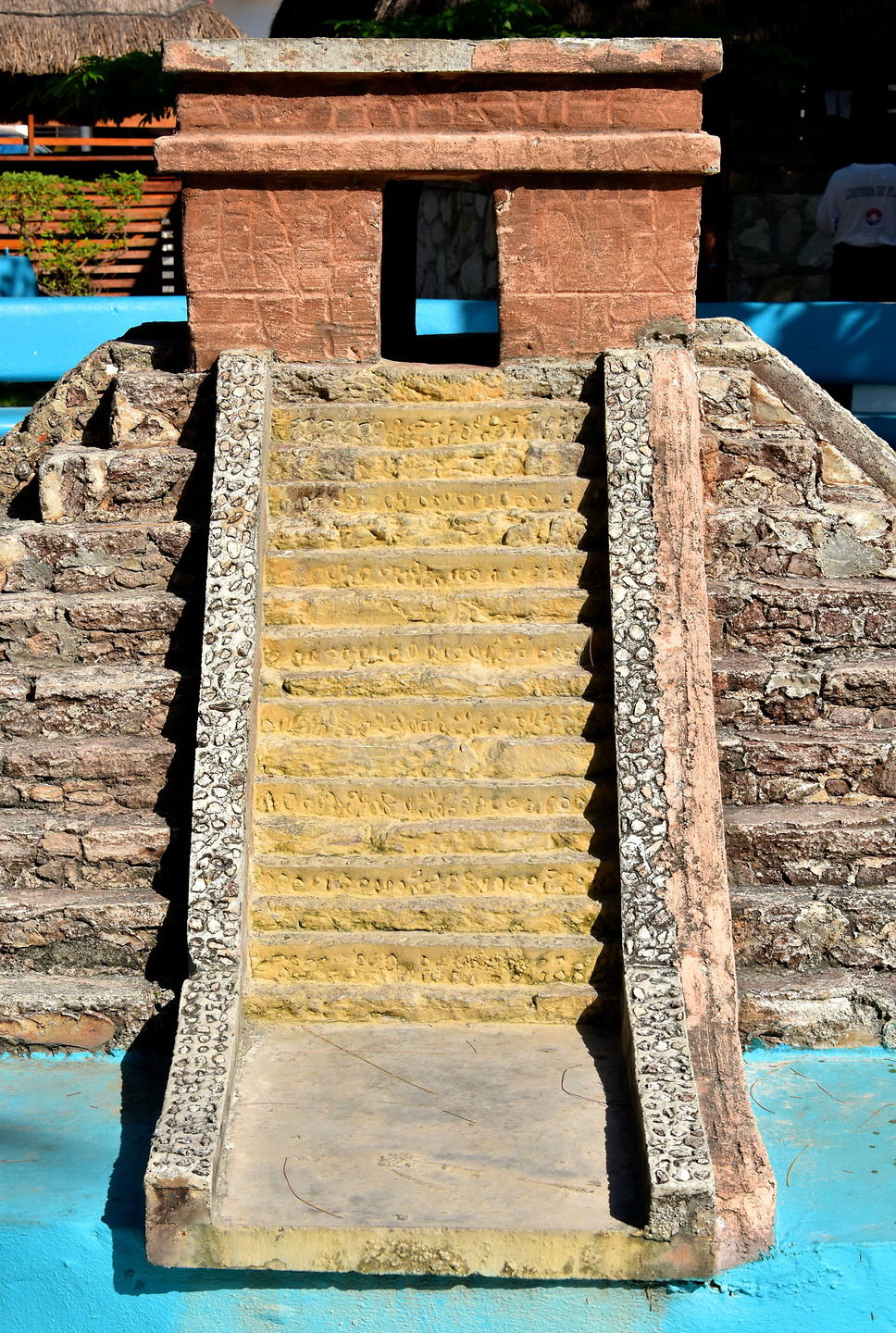 Mayan El Castillo Replica in Puerto Morelos, Mexico - Encircle Photos