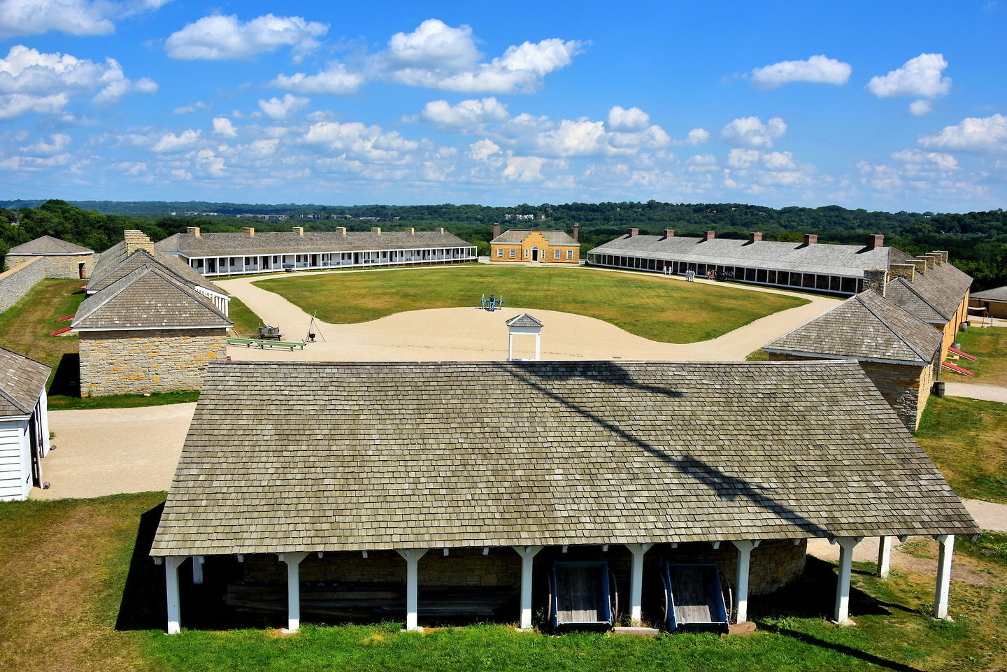 Fort Snelling Buildings near St. Paul, Minnesota - Encircle Photos