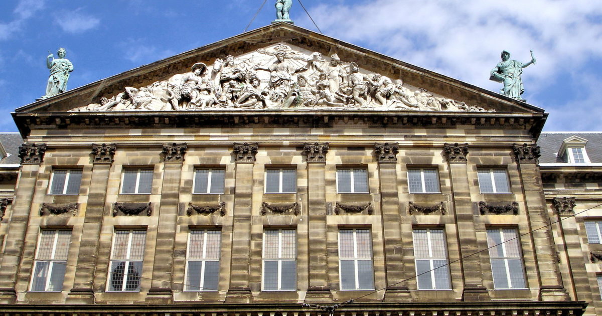 Royal Palace at Dam Square in Amsterdam, Netherlands - Encircle Photos