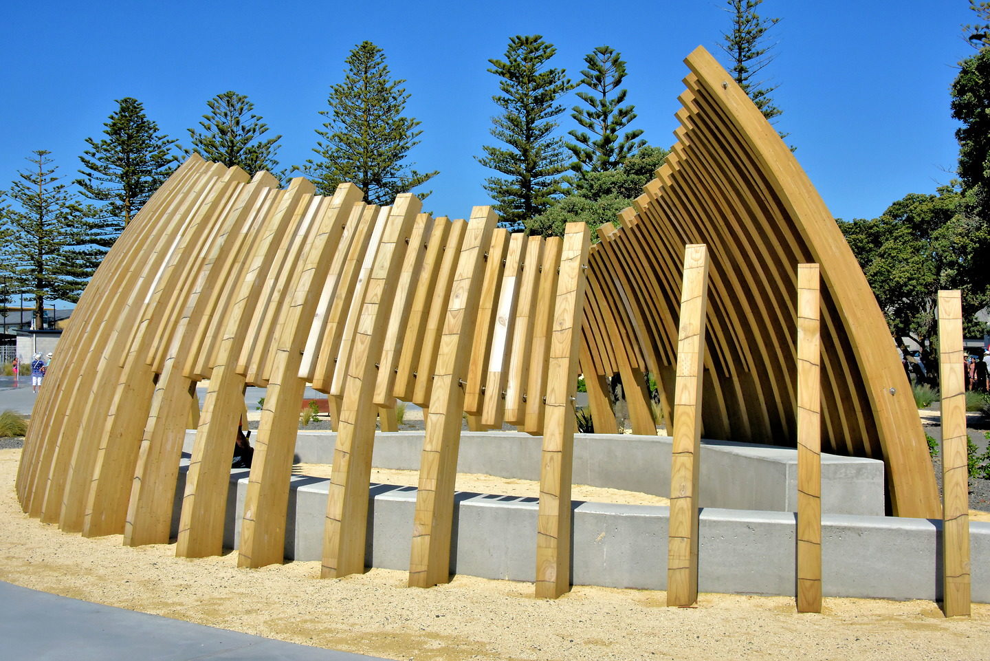 Marine Parade Foreshore Reserve in Napier, New Zealand - Encircle Photos