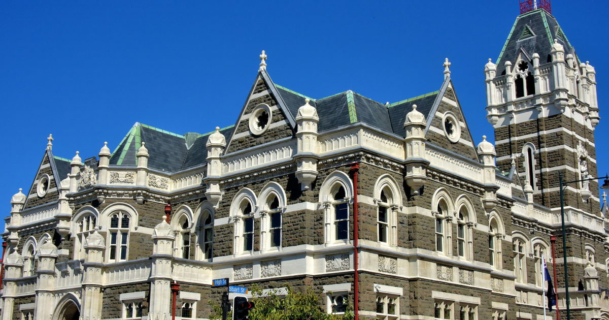 Law Courts in Dunedin, New Zealand - Encircle Photos