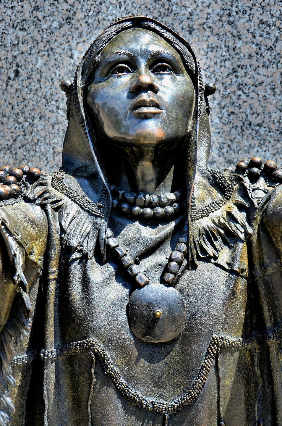 Saura Indian Woman at Museum of History in Raleigh, North Carolina ...