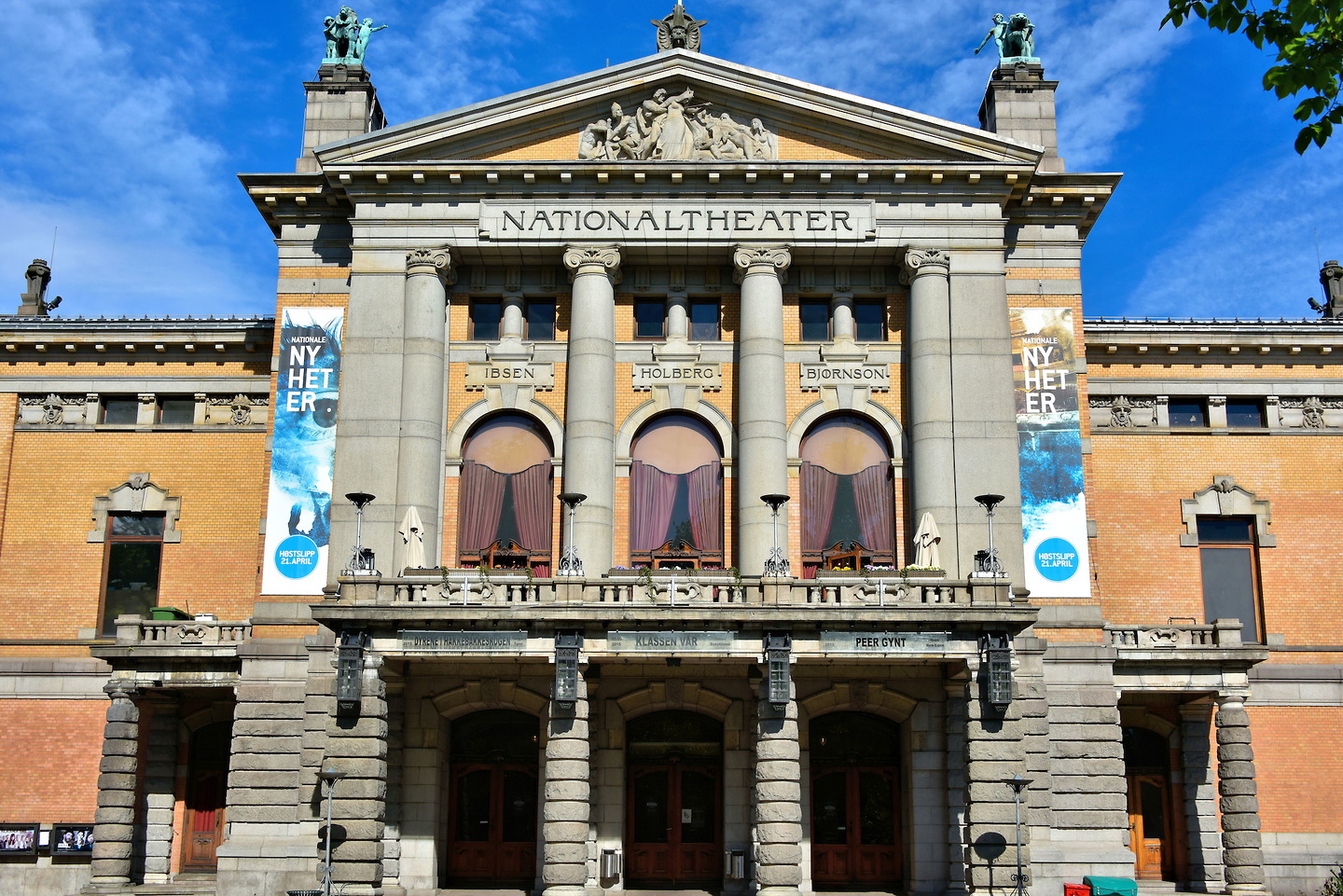 Playwrights Names Engraved on National Theater in Oslo, Norway ...