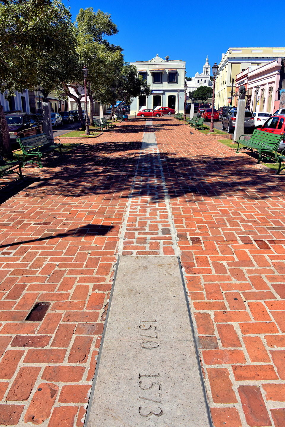 Plaza Santo Domingo in San Germán, Puerto Rico - Encircle Photos