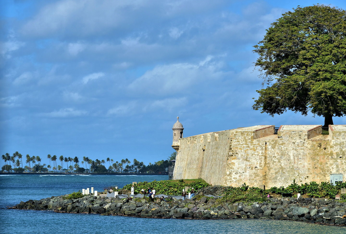 Bastion along Paseo del Morro in San Juan, Puerto Rico - Encircle Photos