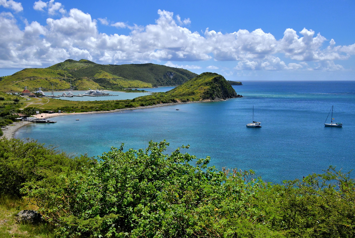 Great Salt Pond on Southeast Peninsula, Saint Kitts - Encircle Photos