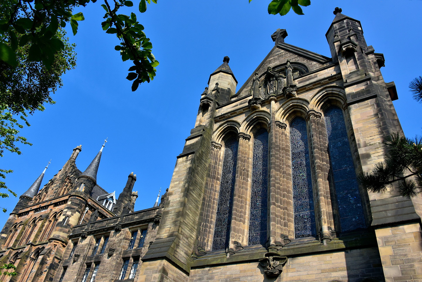 Memorial Chapel at University of Glasgow in Glasgow, Scotland ...