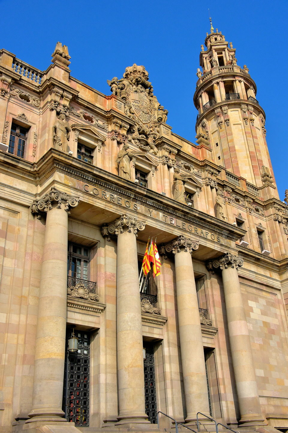 Correos de Barcelona in Ciutat Vella District in Barcelona, Spain ...