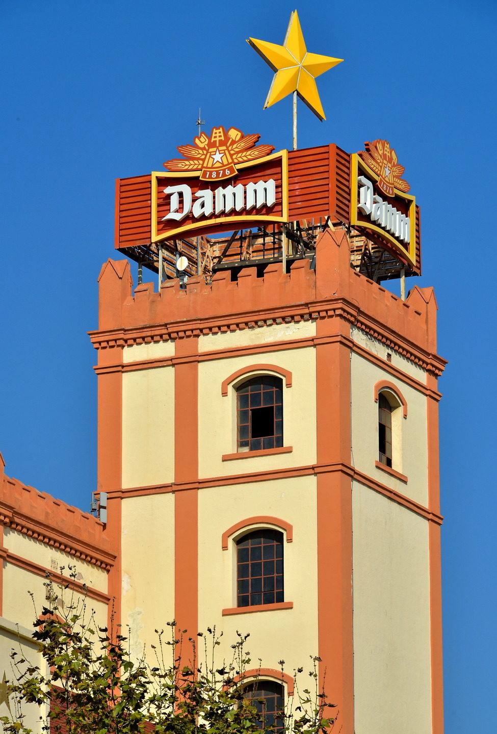 Antigua Fábrica de Damm in Eixample District in Barcelona, Spain ...