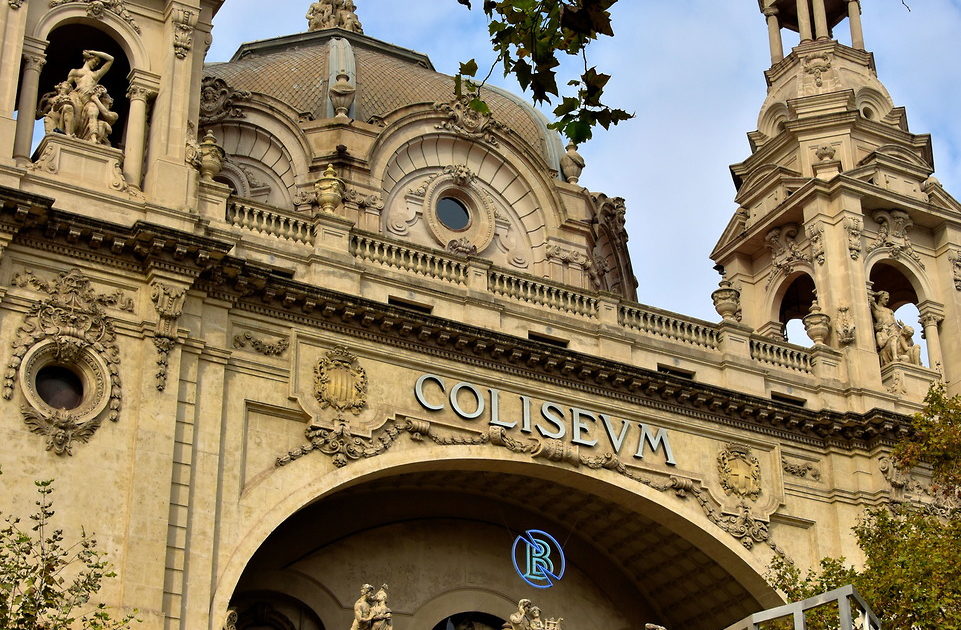 Teatre Coliseum in Eixample District in Barcelona, Spain - Encircle Photos