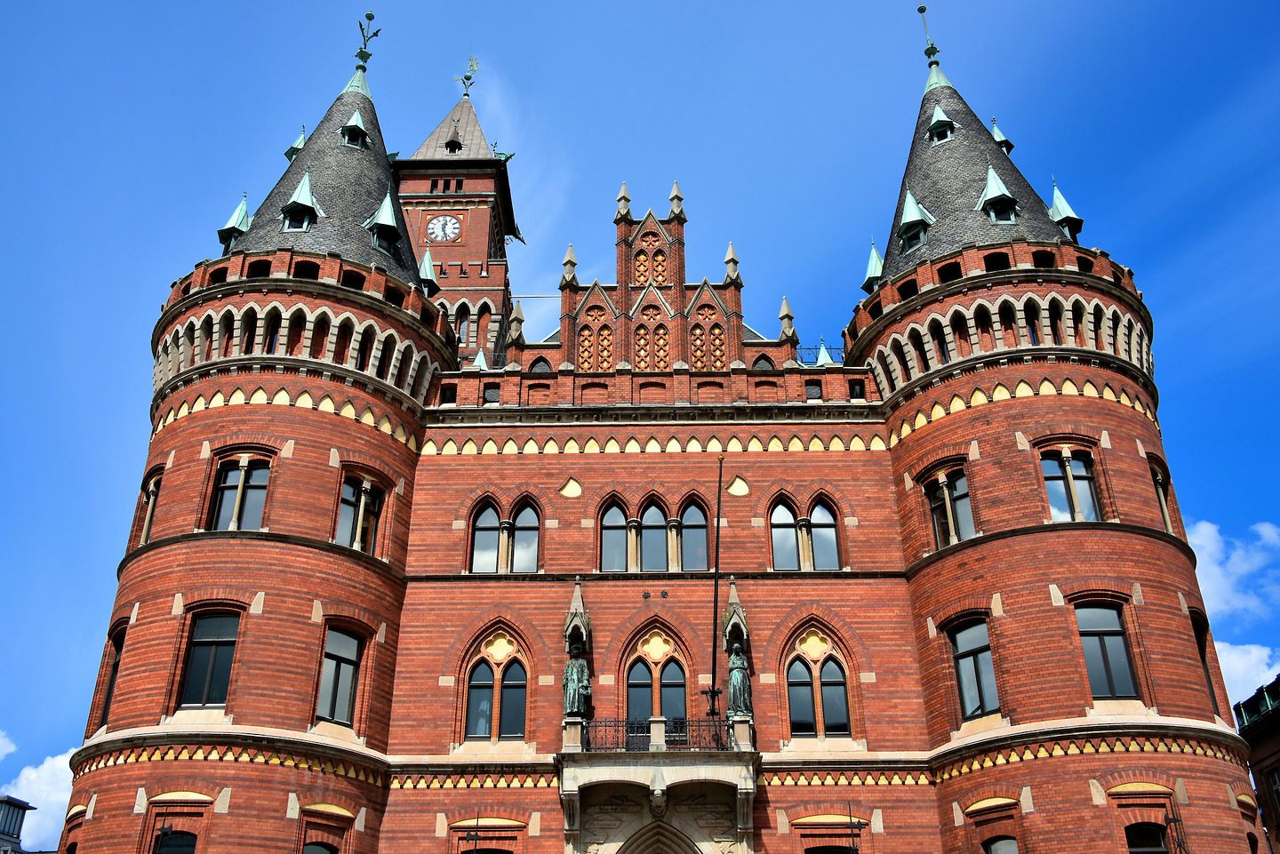 Town Hall Southern Facade in Helsingborg, Sweden - Encircle Photos