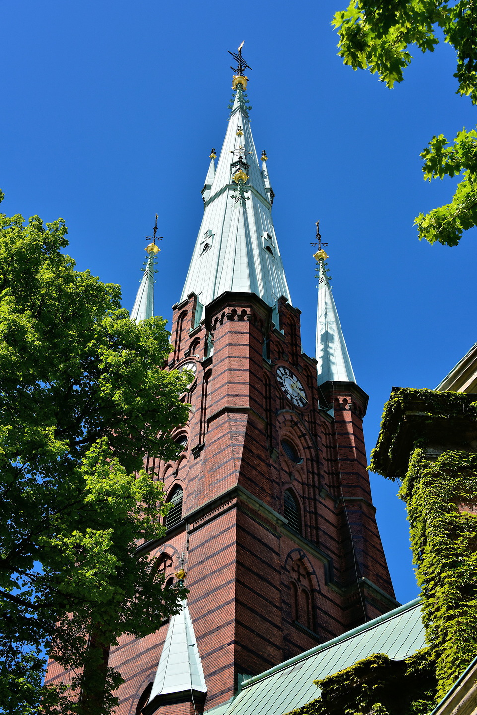 German Church Bell Tower in Stockholm, Sweden - Encircle Photos